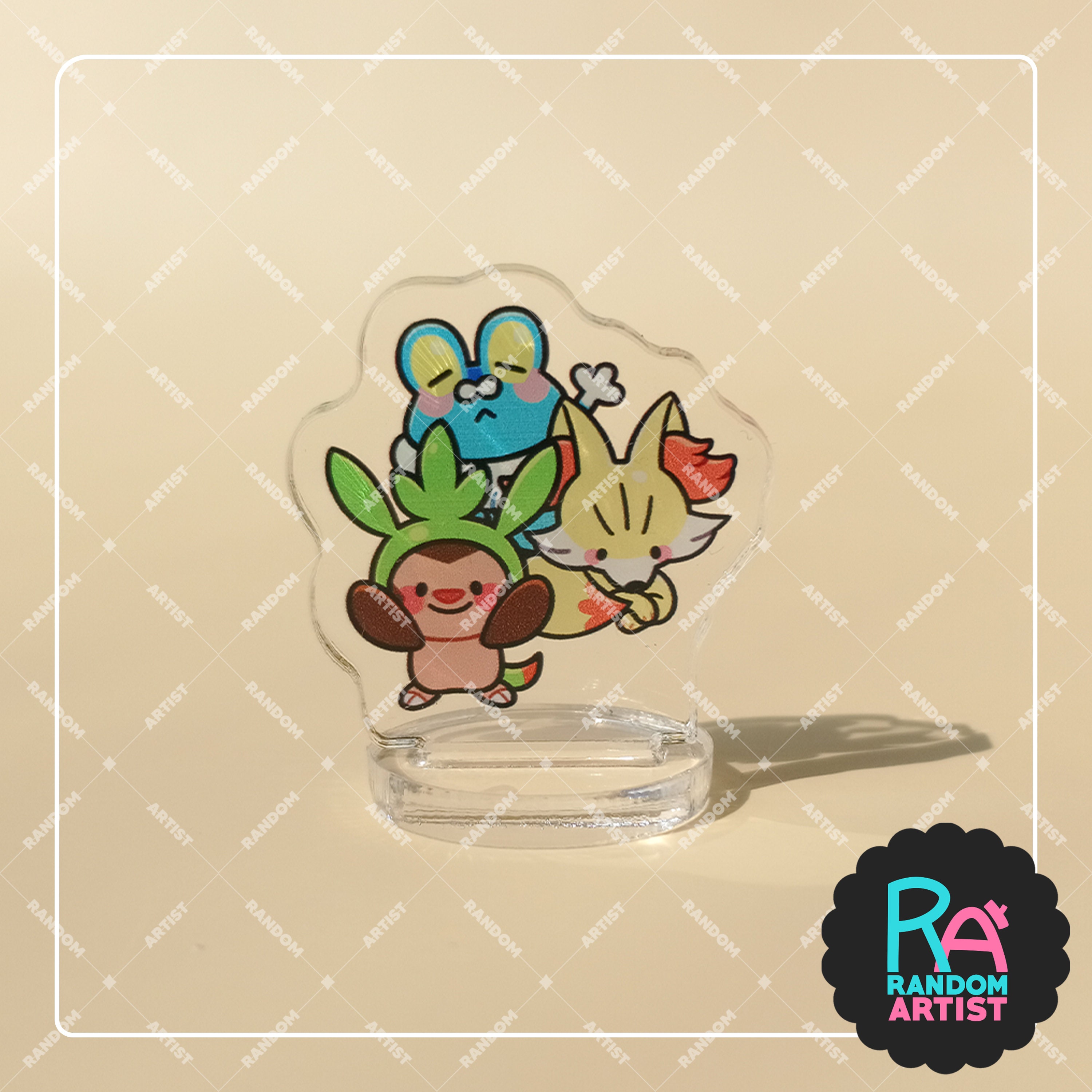 Pokemon Standee Standee 3cm RA - Etsy