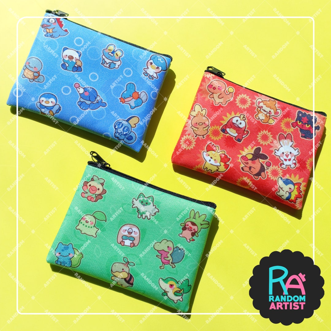 Pokemon Pouches per Element | Eevee | RA - Etsy