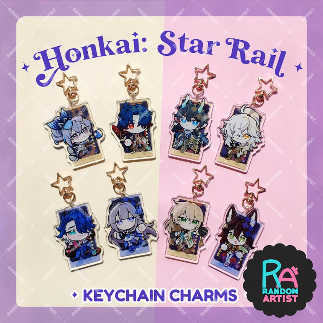 HSR: Honkai Star Rail Charms Batch 1 | RA - Etsy