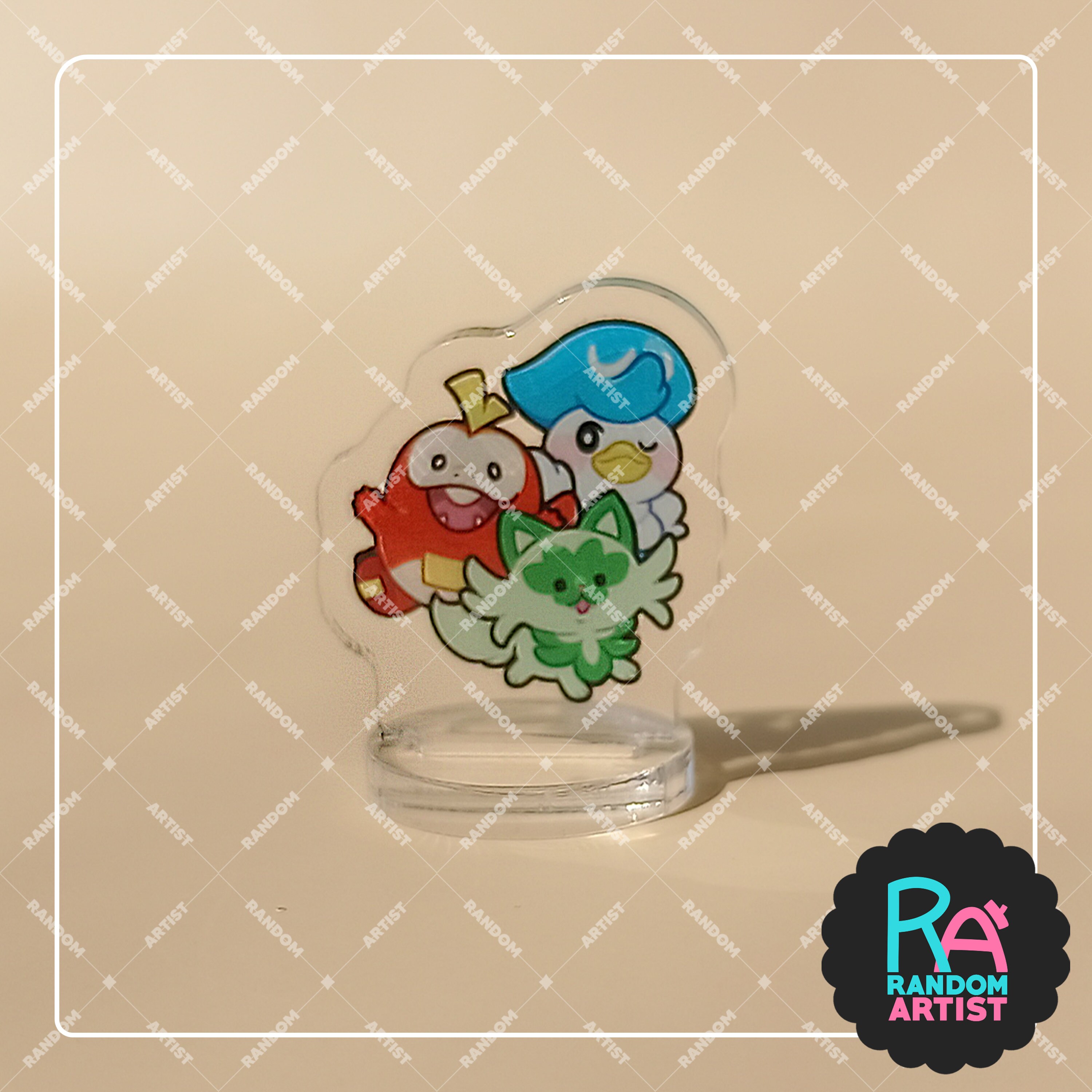 Pokemon Standee Standee 3cm RA - Etsy