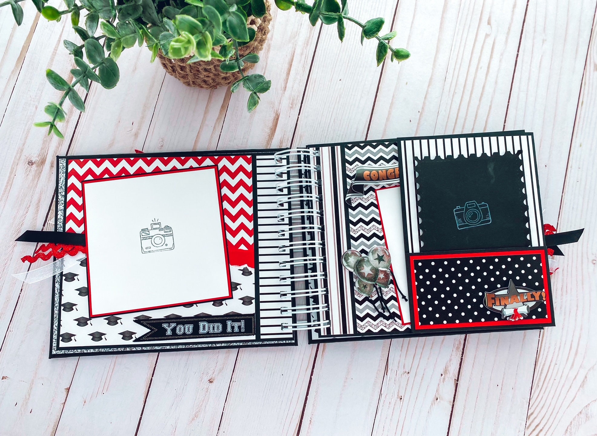 Graduation Scrapbook Graduation photo book Graduation Gift | Etsy