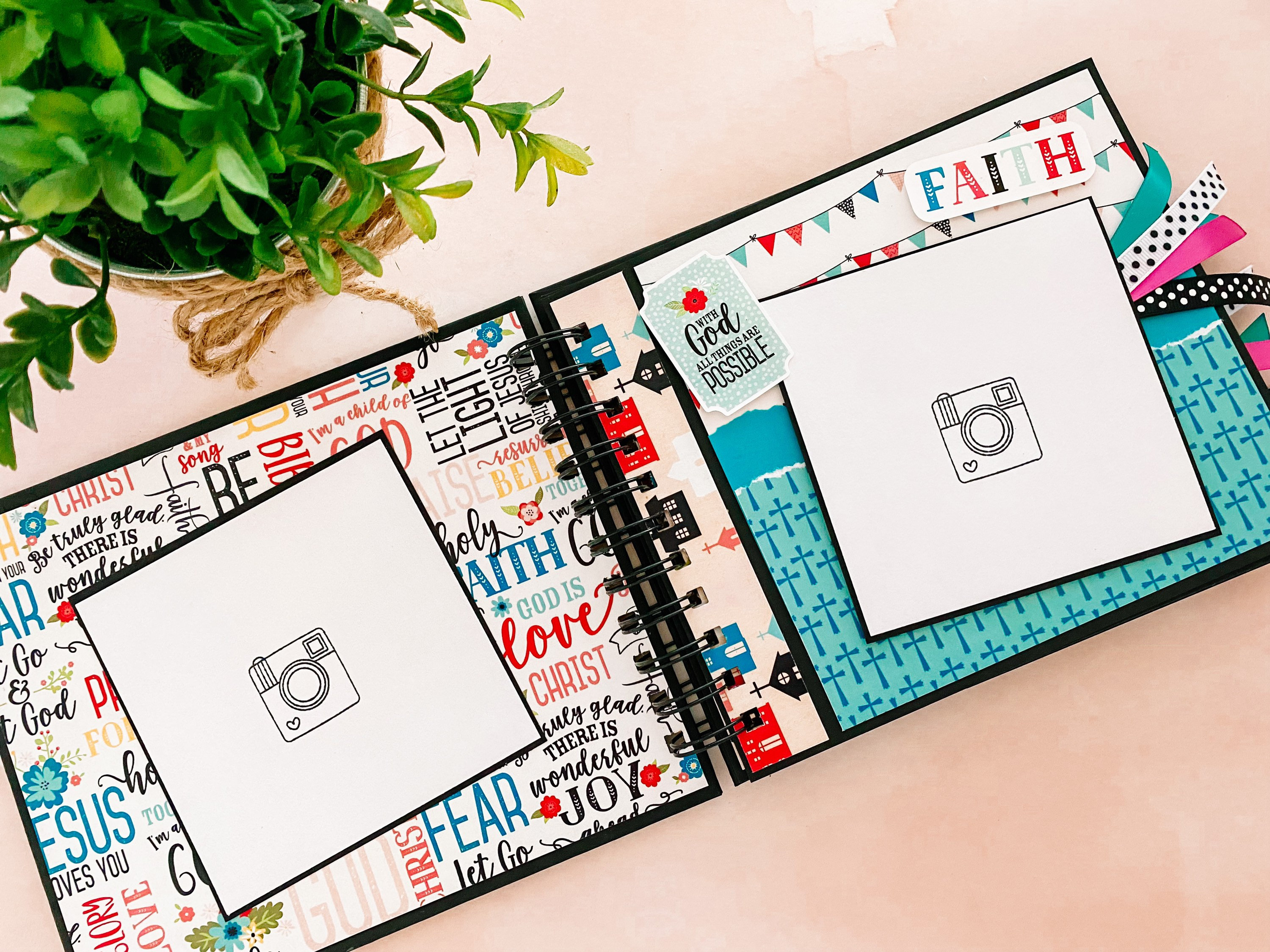 Faith Scrapbook Religious Scrapbook Christian Scrapbook | Etsy