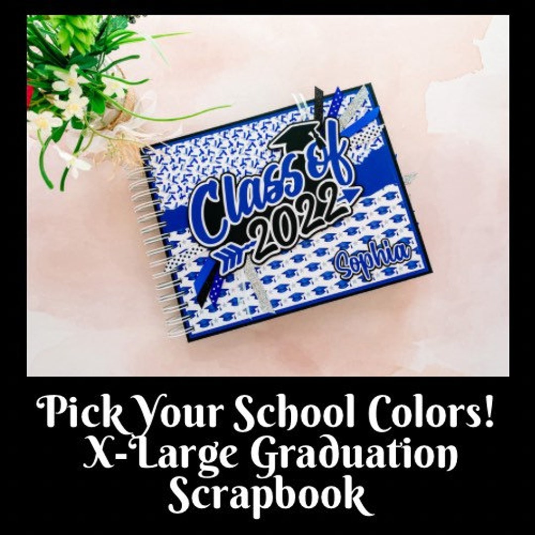 Graduation Scrapbook, Graduation Photo Book, Graduation Gift ...