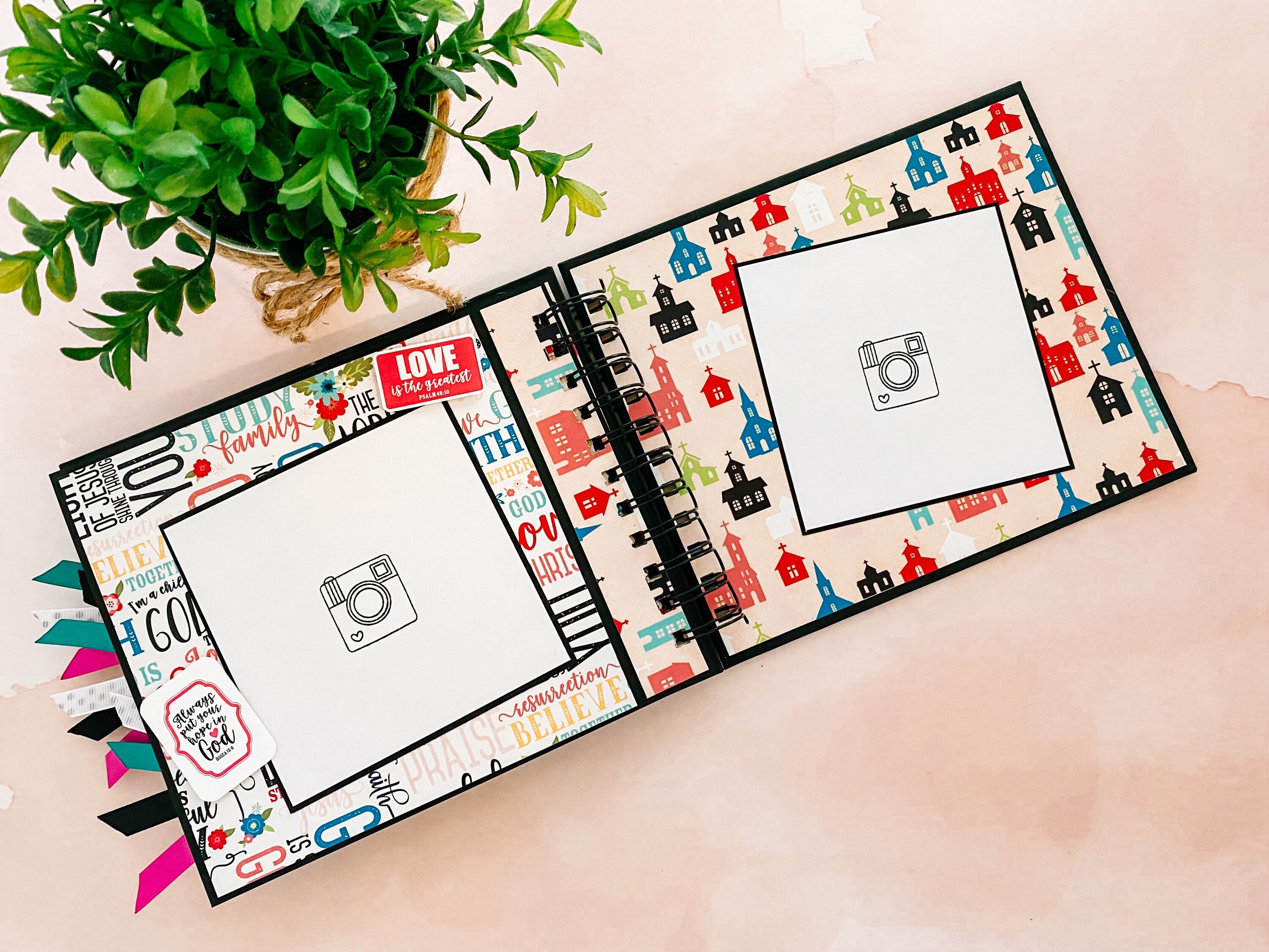 Faith Scrapbook Religious Scrapbook Christian Scrapbook | Etsy