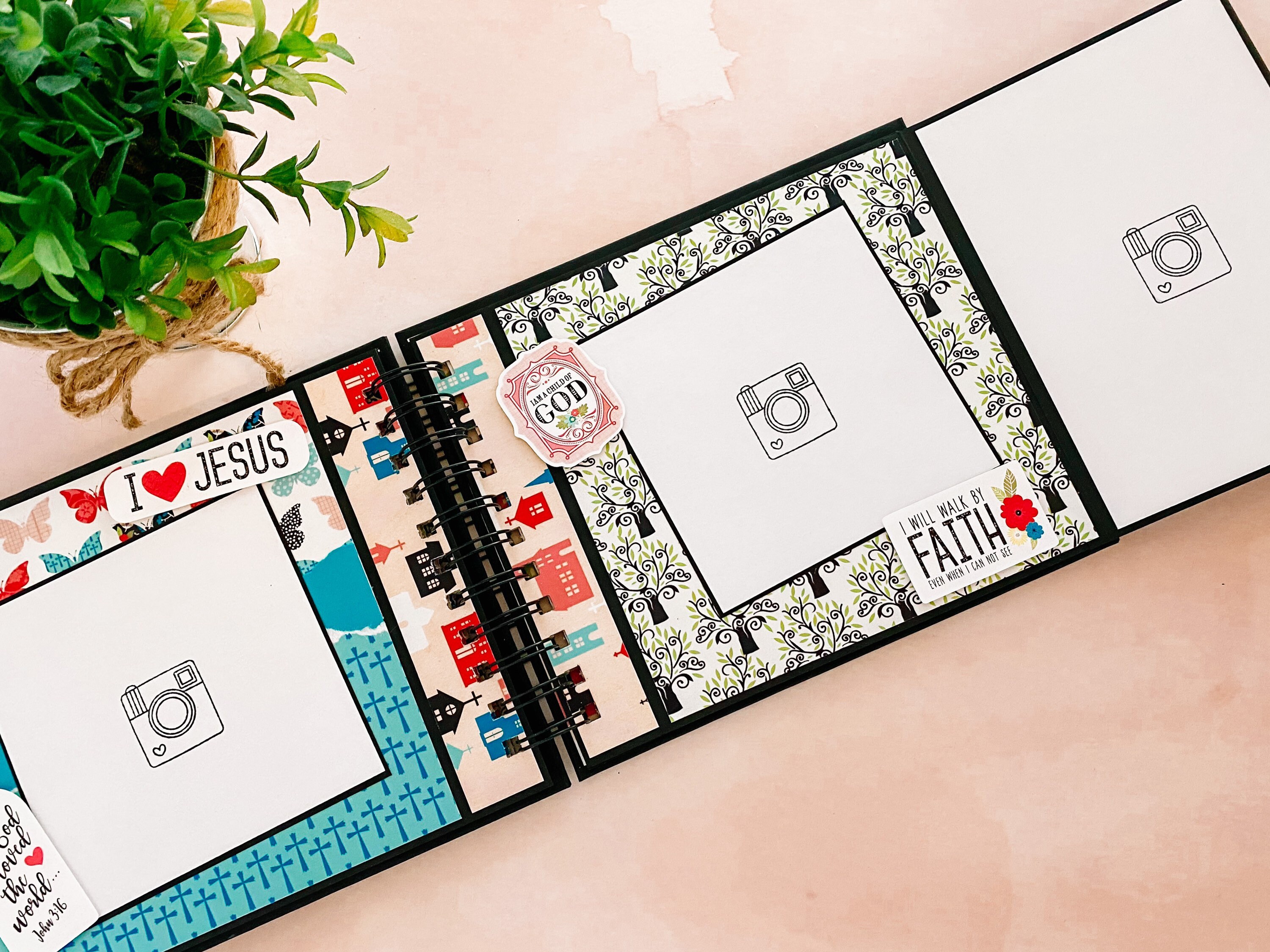 Faith Scrapbook Religious Scrapbook Christian Scrapbook | Etsy