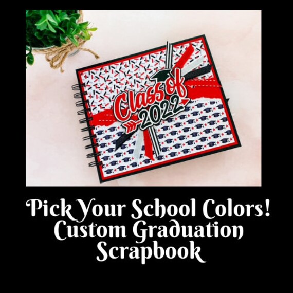 Craft Supplies & Tools Graduation Memory Album for 208 4 x 6 Photos ...