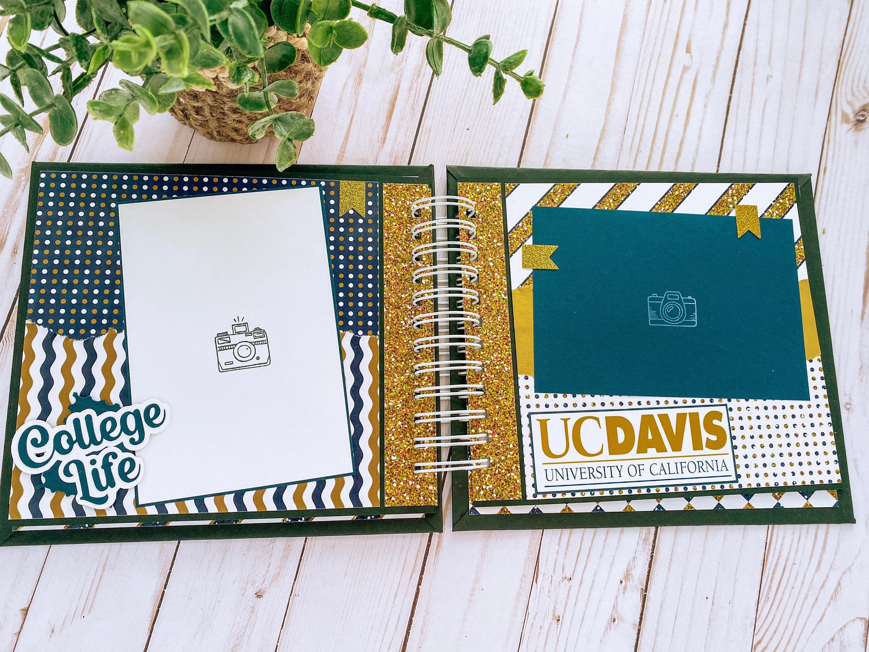 College Scrapbook College Photos College Gift Custom | Etsy