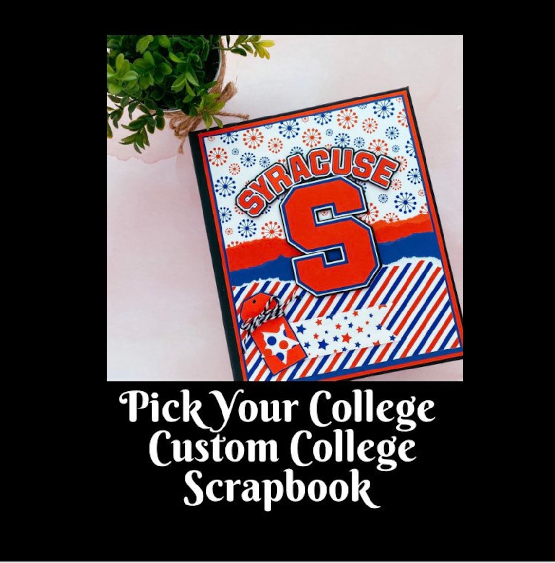 College Scrapbook Custom College Scrapbook University | Etsy