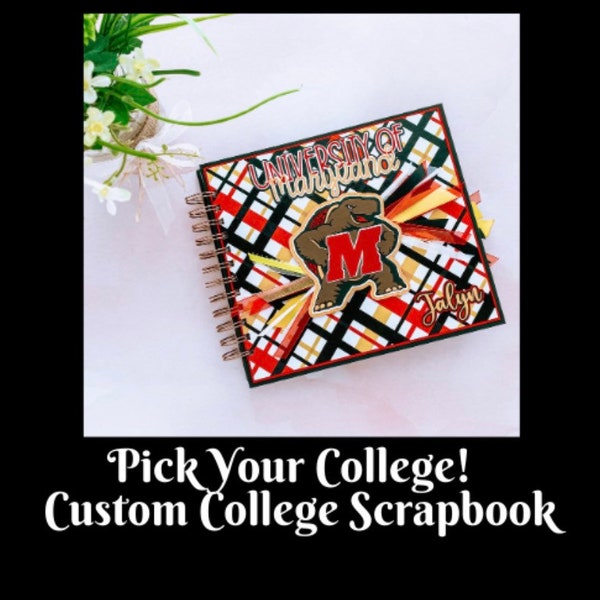 College Scrapbook - Etsy