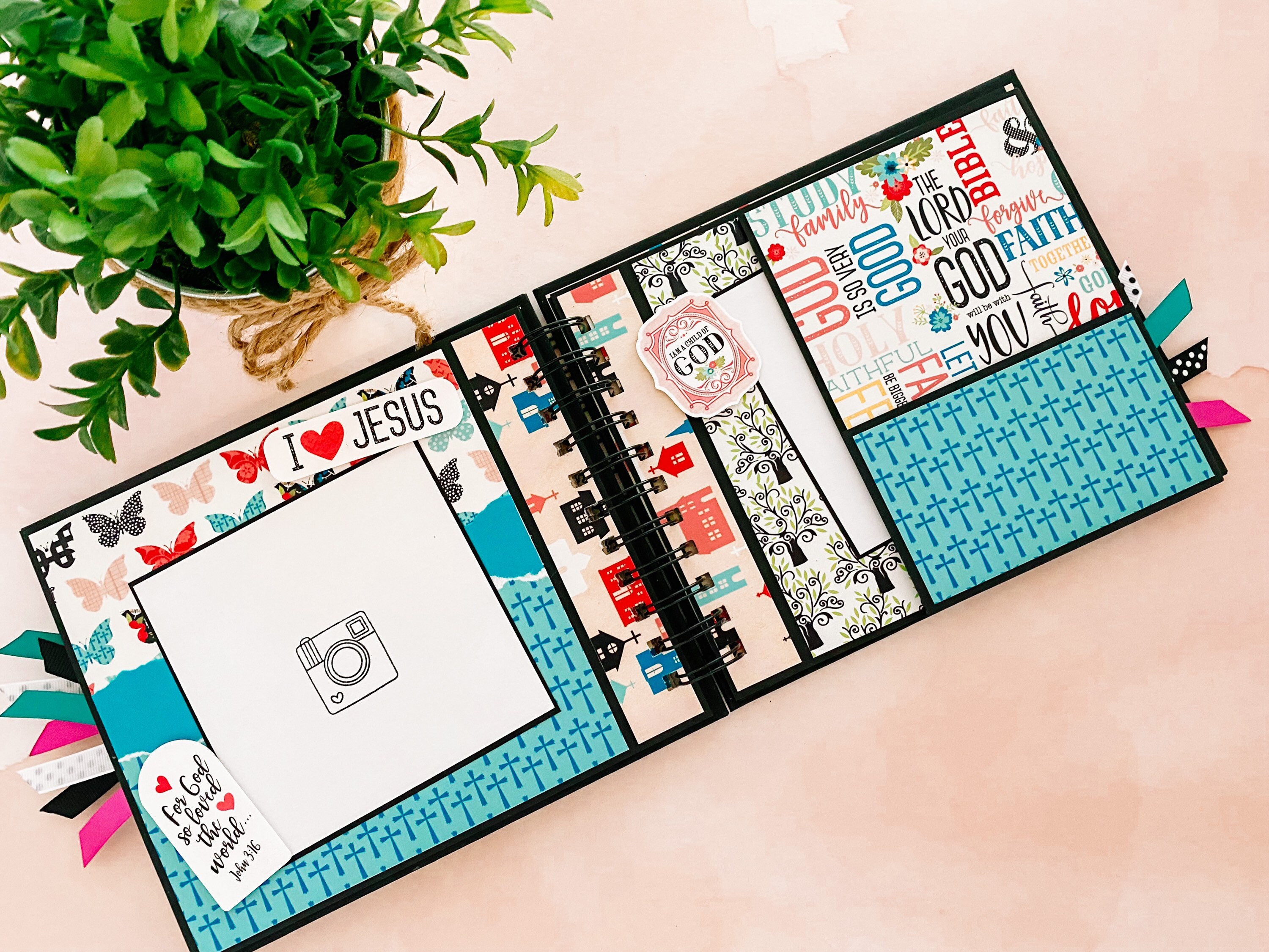 Faith Scrapbook Religious Scrapbook Christian Scrapbook | Etsy