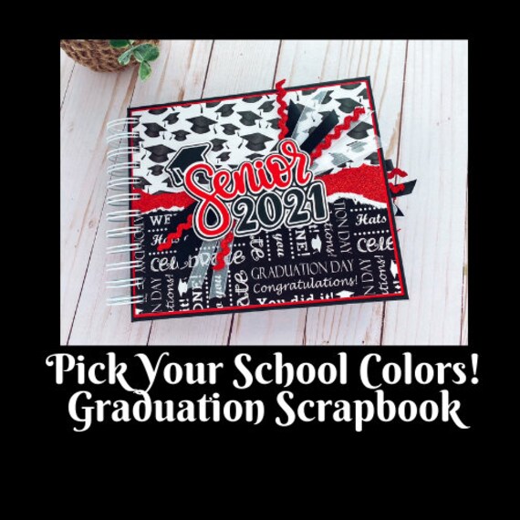 Graduation Scrapbook Graduation photo book Graduation Gift | Etsy