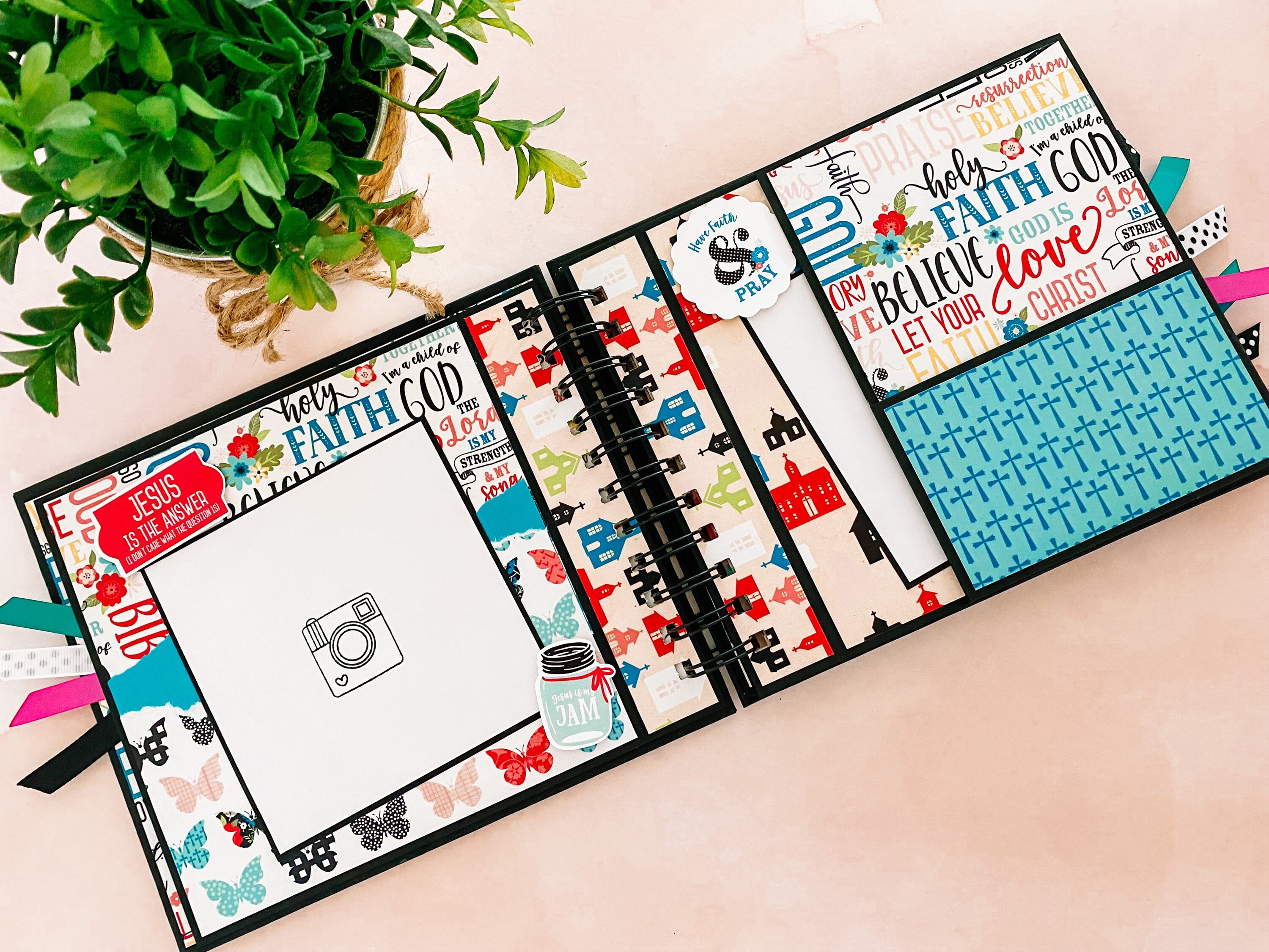 Faith Scrapbook Religious Scrapbook Christian Scrapbook | Etsy