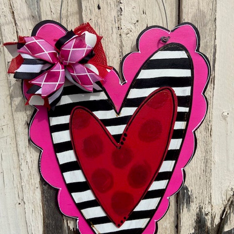 Valentine Door Hanger - Etsy