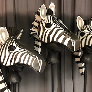 Foam Zebra Headpiece ETSY050. Please Add Headsize to Your Order - Etsy