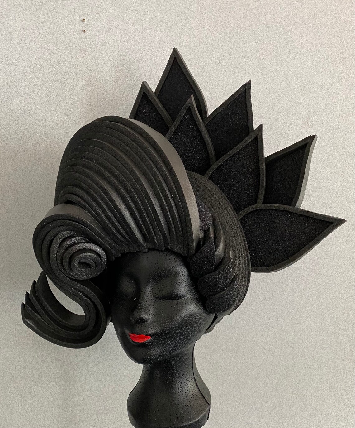 Foam Wig / Headpiece STYLISH ETSY077 - Etsy