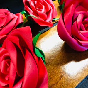 Rose Made of Foam ESTY040 - Etsy