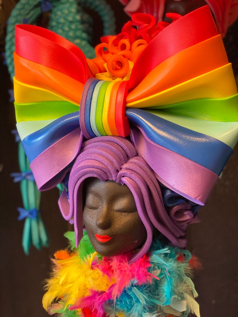 Foam Wig HAPPINESS ETSY084 | Etsy