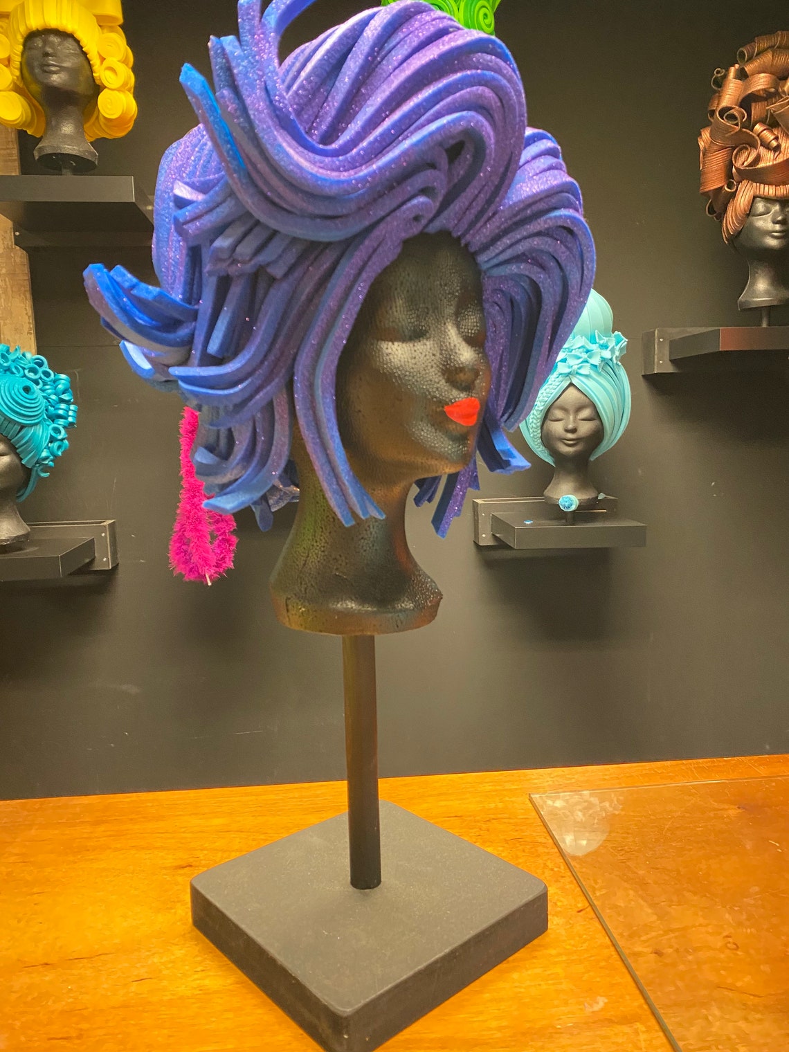 Wig Stand / Wig Display - Etsy