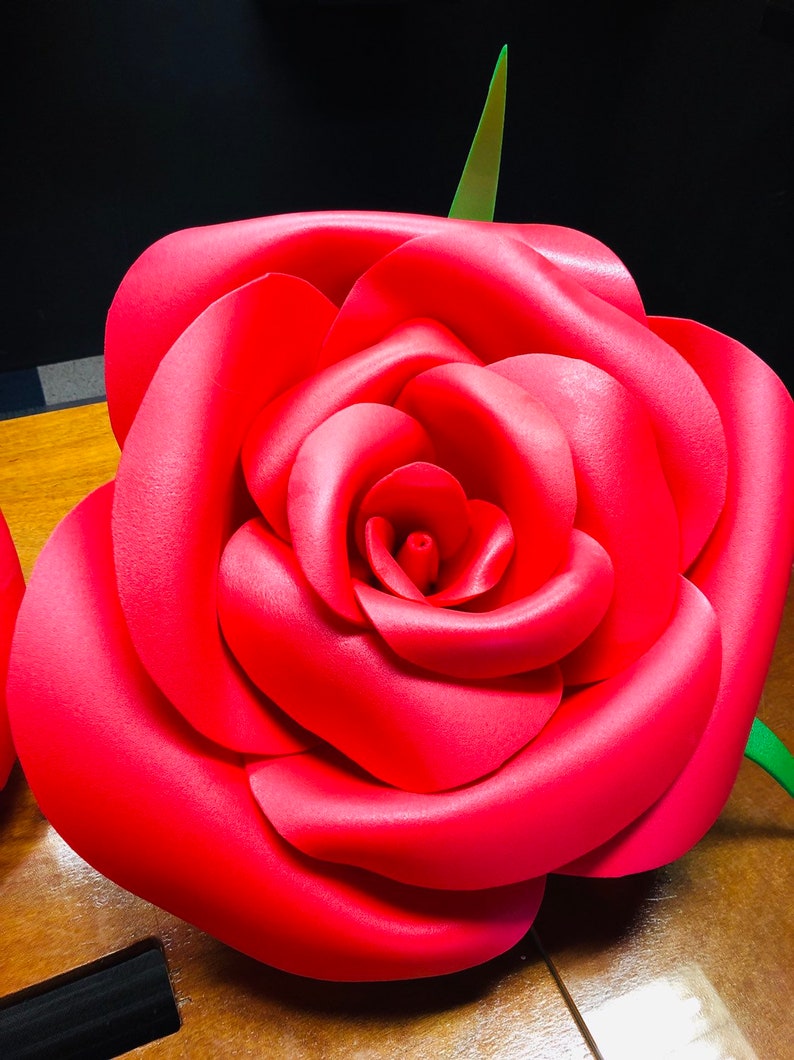 Rose made of foam ESTY040 | Etsy