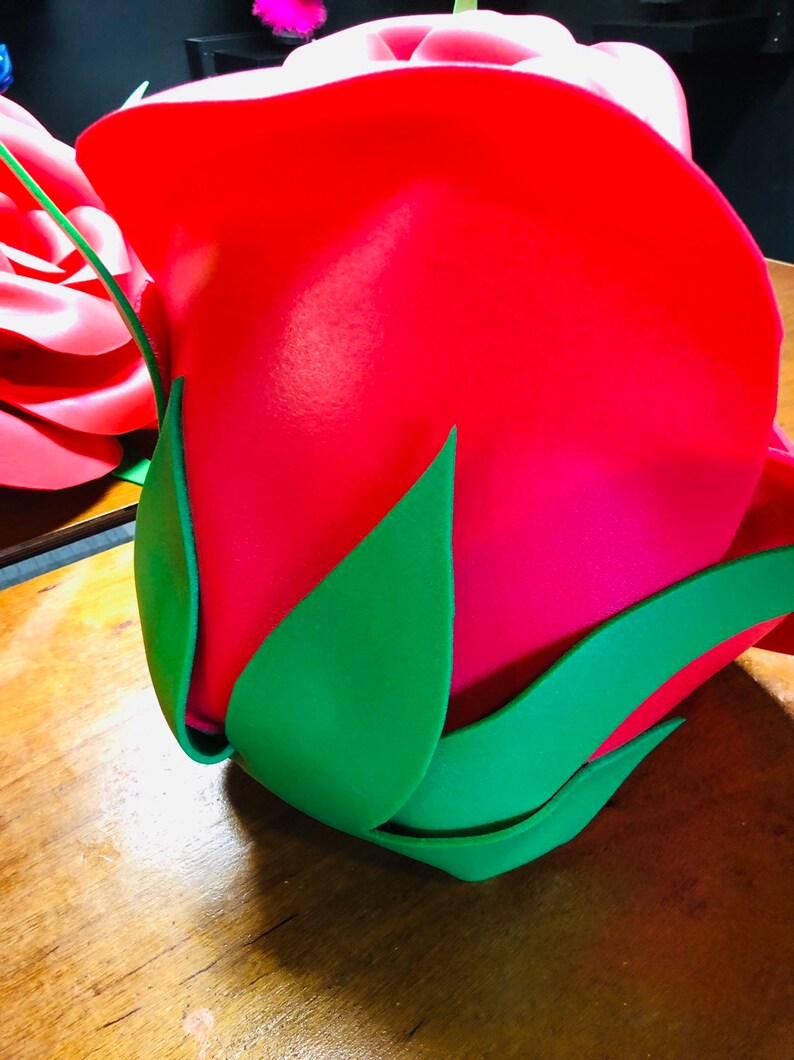 Rose made of foam ESTY040 | Etsy