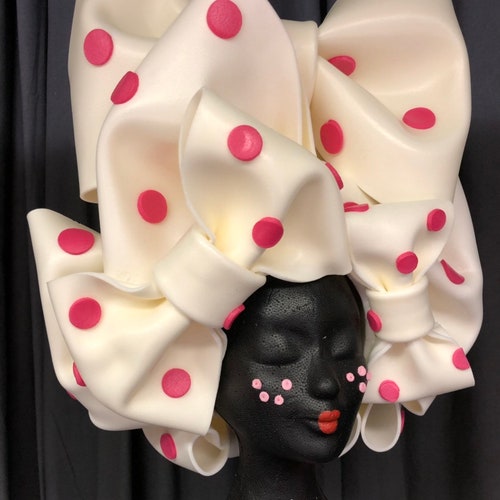 Foam Wig / Foampruik 2-TAILS LONG ETSY019 - Etsy