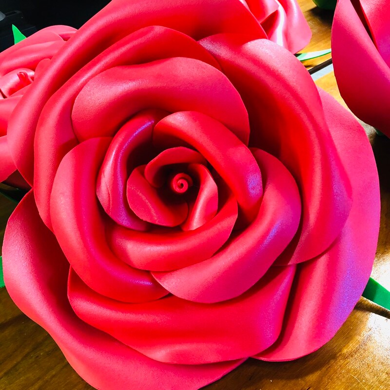 Giant Foam Flowers - Etsy