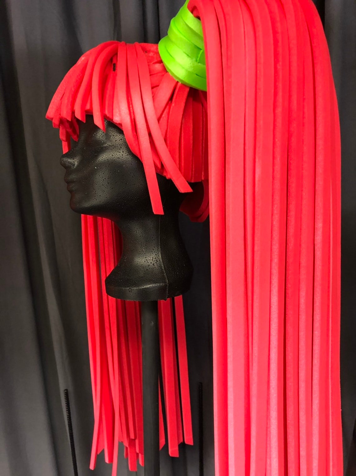 Foam Wig / Foampruik 2-TAILS LONG ETSY019 - Etsy