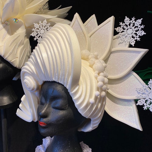 Ice King / Ice Queen Headpiece ETSY079 - Etsy