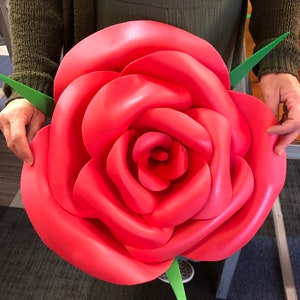 Rose Made of Foam ESTY040 - Etsy