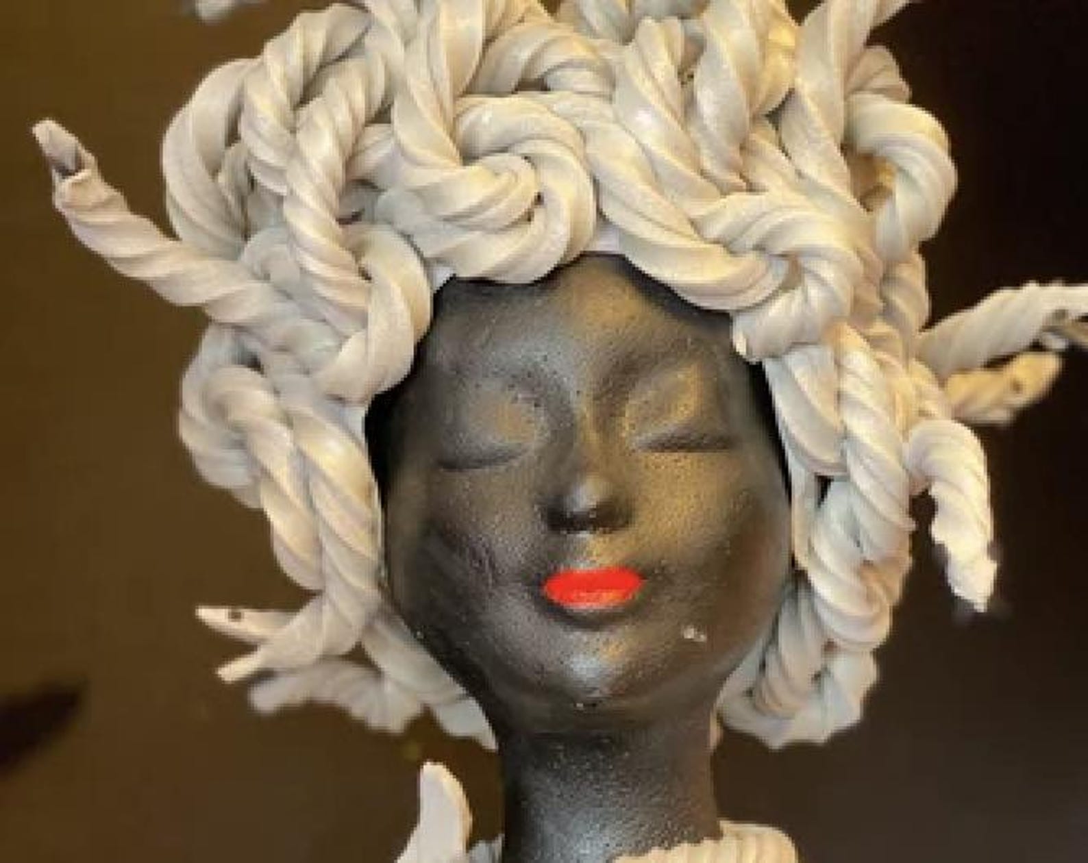 Headpiece MEDUSA ETSY103. Please Add Head Size to Your Order. - Etsy