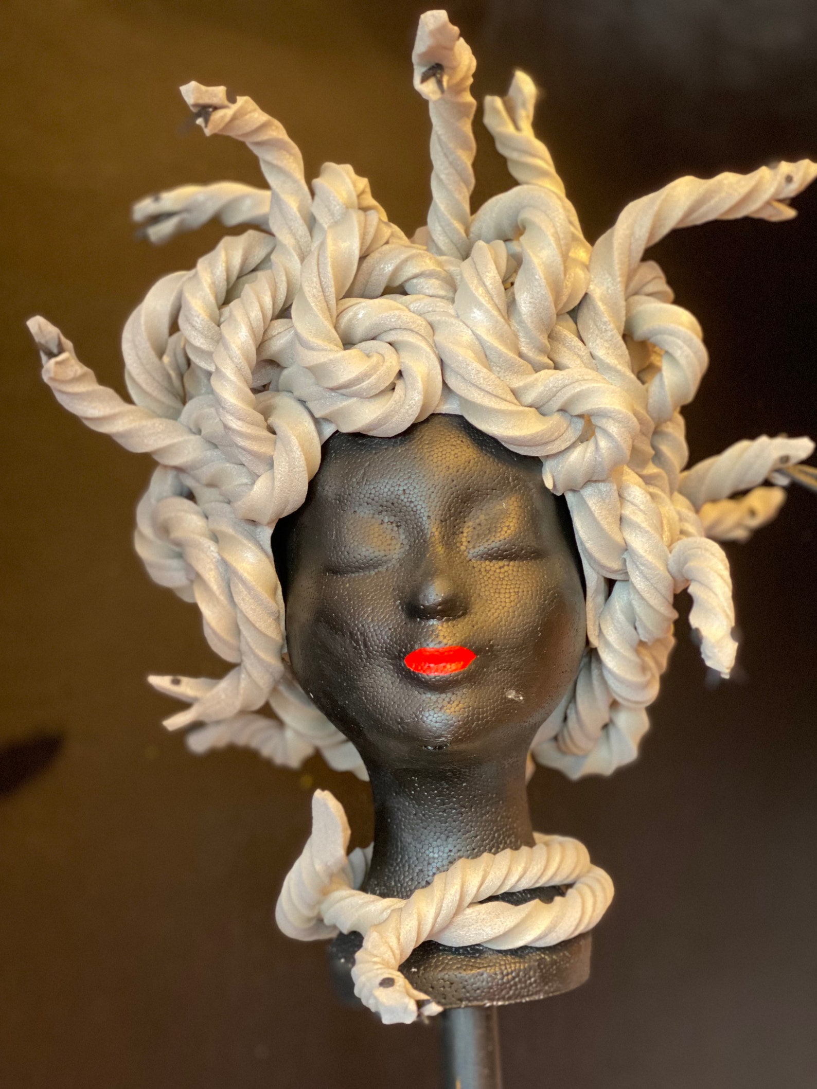 Headpiece MEDUSA ETSY103. Please Add Head Size to Your Order. - Etsy