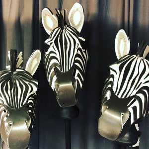 Foam Zebra Headpiece ETSY050. Please Add Headsize to Your Order - Etsy