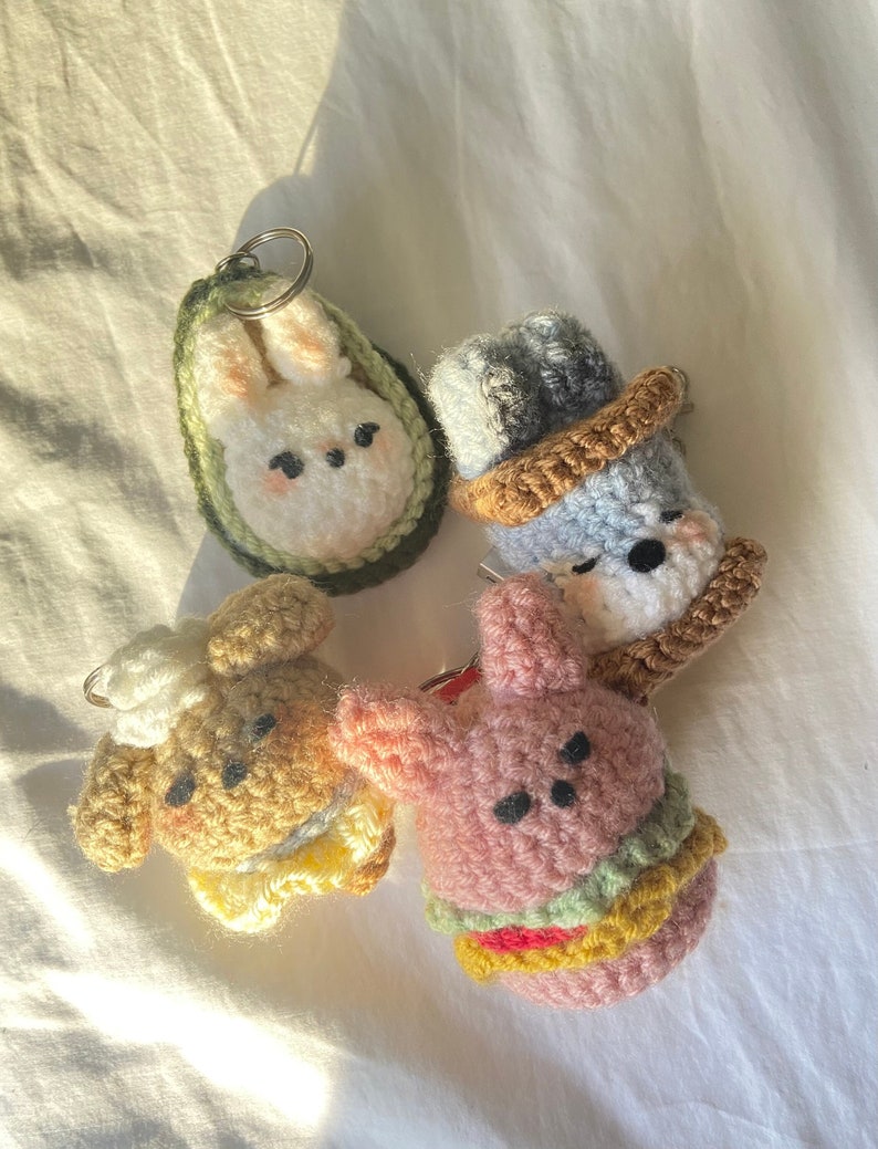 Stray Kids Food Themed Keychains - Etsy