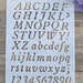 Alphabet Stencil, Script Letter Stencil, Script Letter Stencil Planner ...