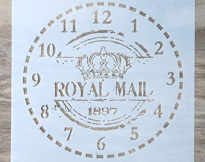 Family Clock Stencil Layering Stencils Wall Stencil - Etsy
