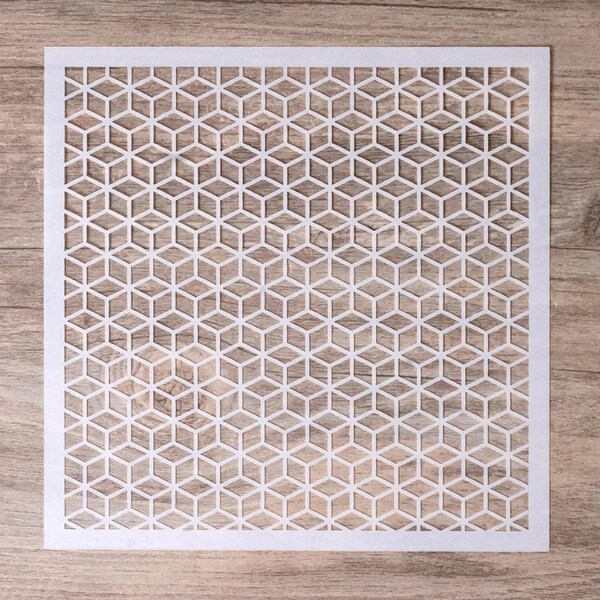 Geometric Stencil - Etsy