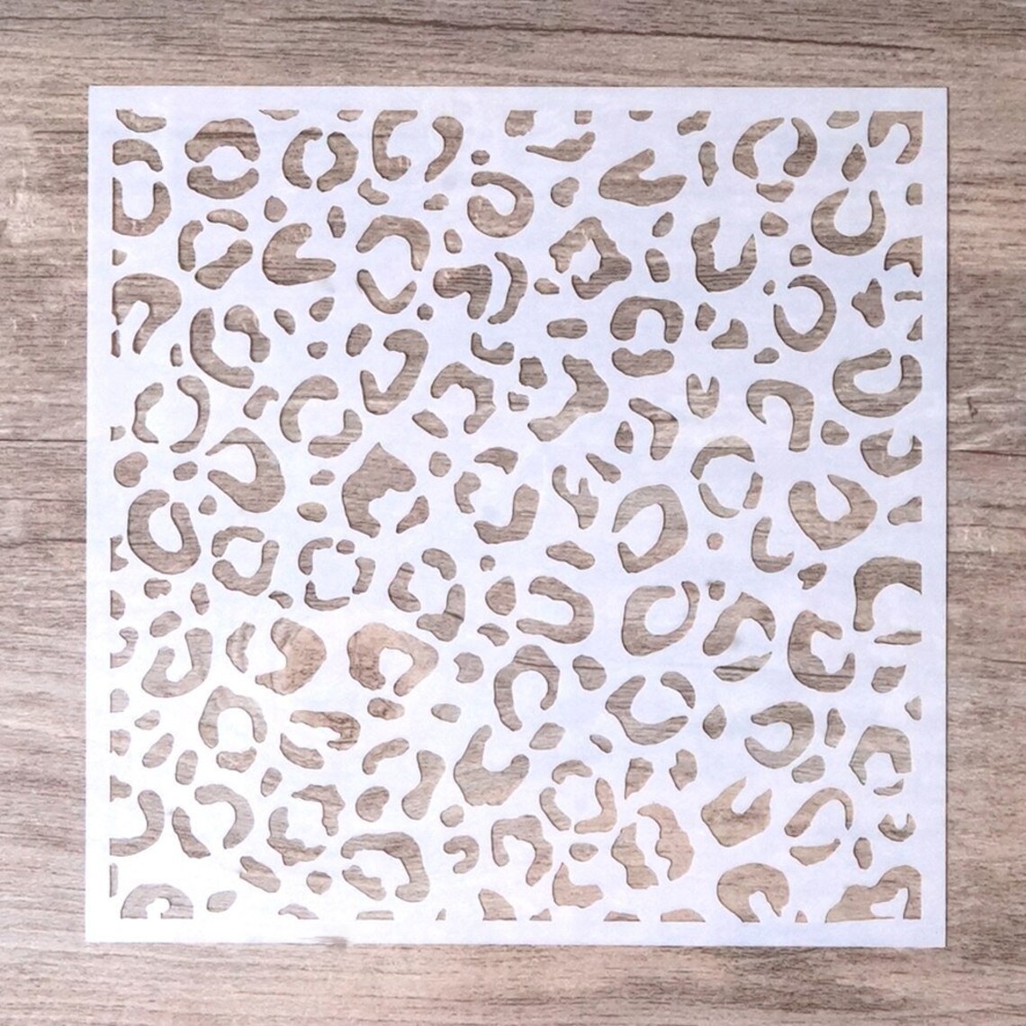 Leopard Background Stencils DIY Scrapbooking Wall Stencil | Etsy