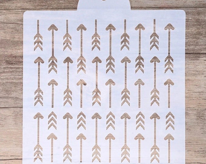 Arrow #3 STENCIL **7 Sizes to Choose From** for Painting Signs, Wood ...