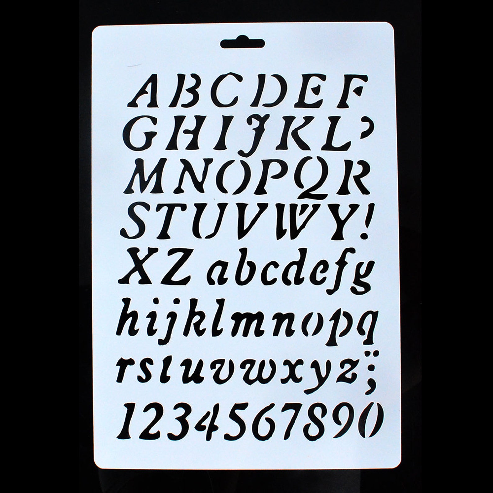 Alphabet Stencil Script Letter Stencil Script Letter Stencil - Etsy