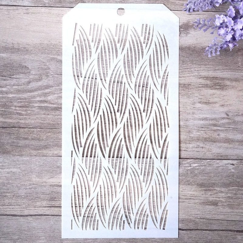 Wave Stencil - Etsy