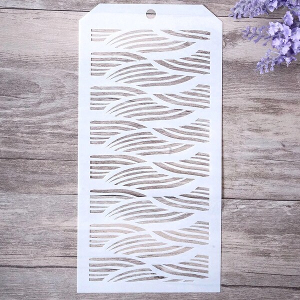 Wave Stencil - Etsy