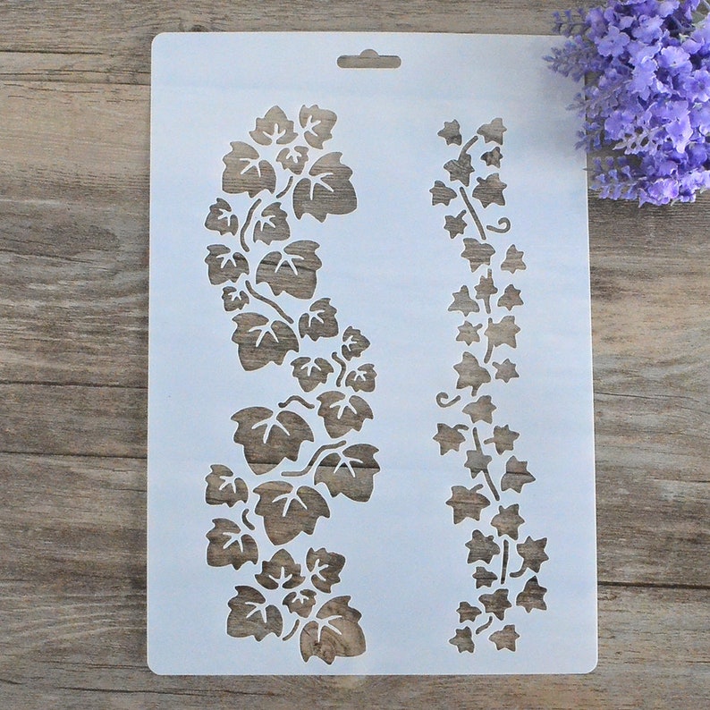 Grapes Stencil Painting Stencil Grapes Template DIY - Etsy