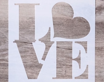 French Script Stencil Beautiful French Script Stencil DIY - Etsy