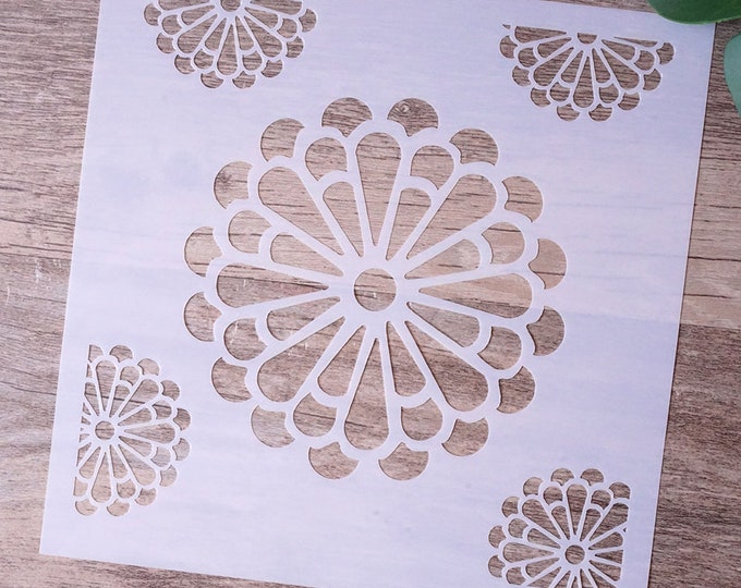 French Script Stencil Beautiful French Script Stencil DIY - Etsy