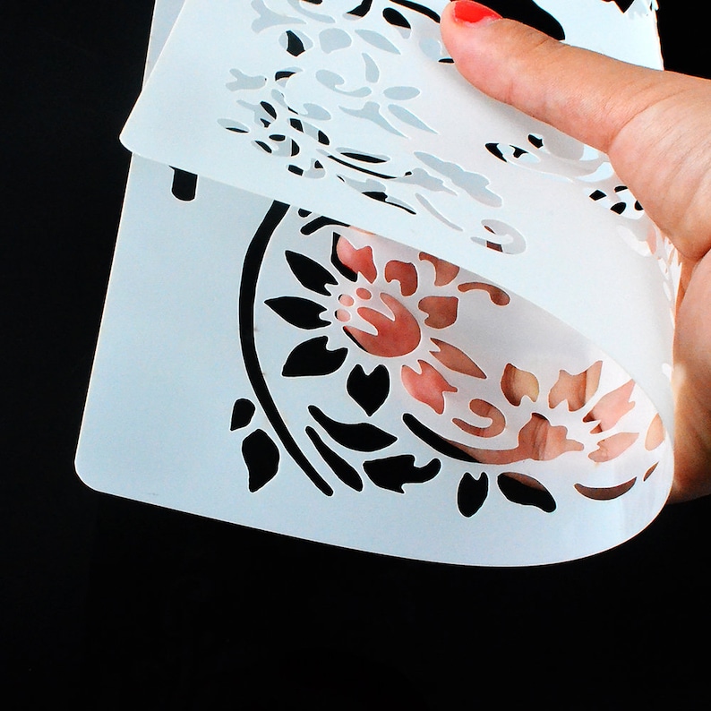 Romance Stencil Scrapbooking Stencil Craft Stencil Wall - Etsy