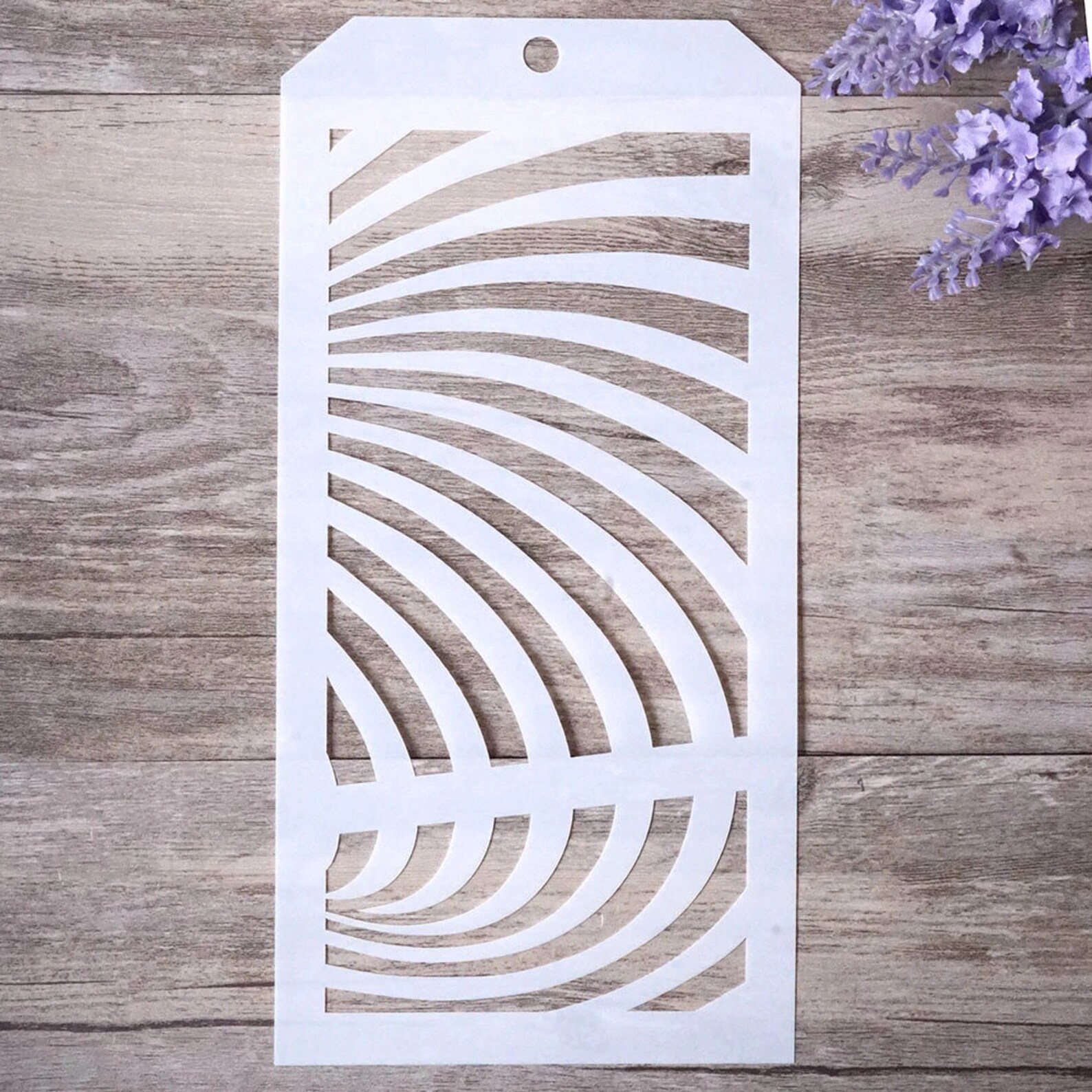 Line Background Stencil for Painting Scrapbooking Stamping - Etsy