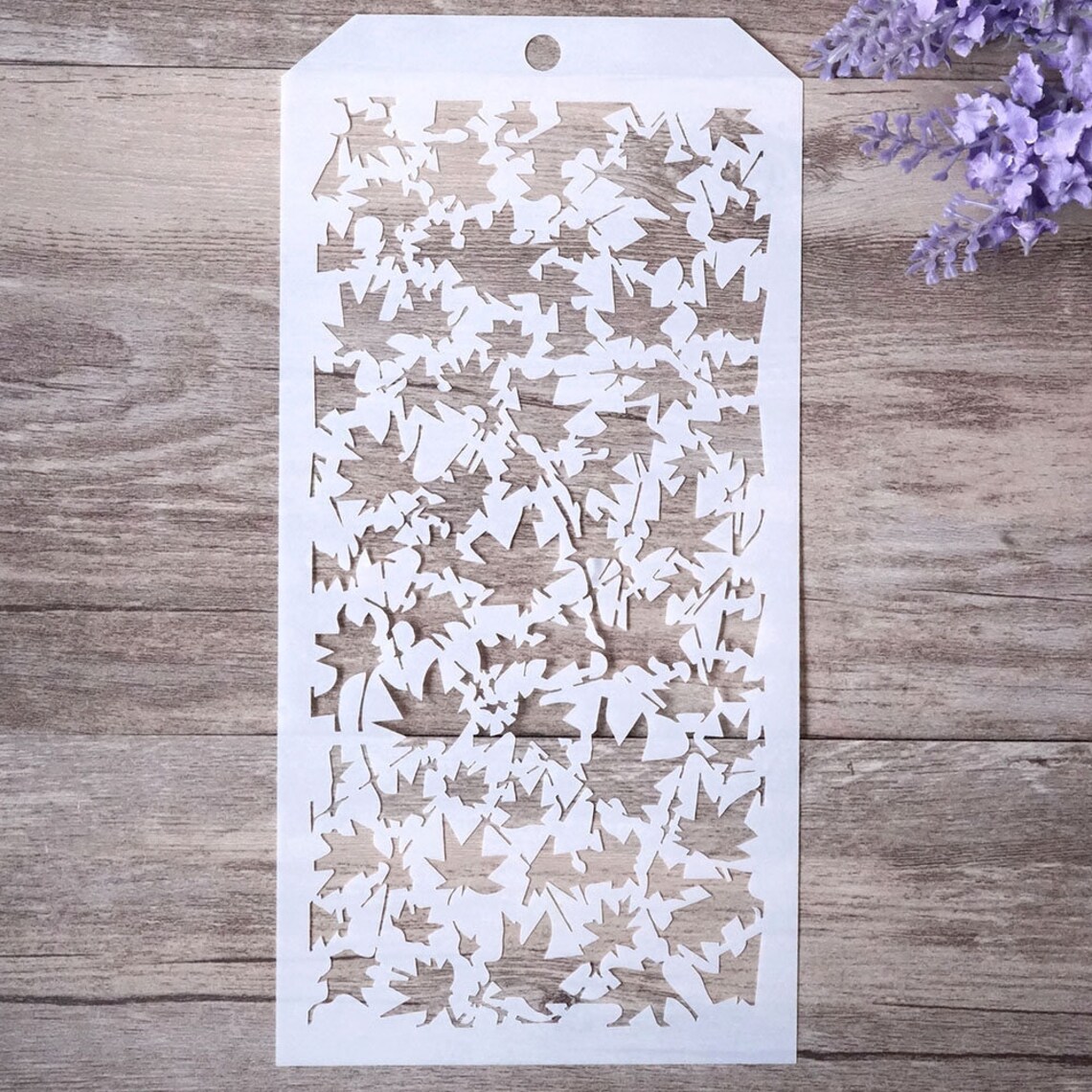 Maple Leaf Stencil for Walls Painting Scrapbooking Stamping - Etsy