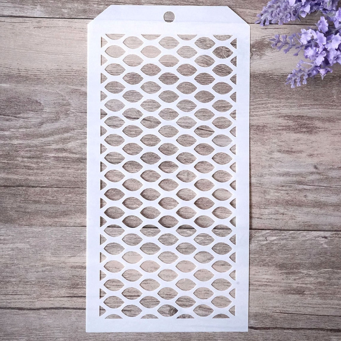 Grid Background Stencil for Painting Scrapbooking Stamping - Etsy