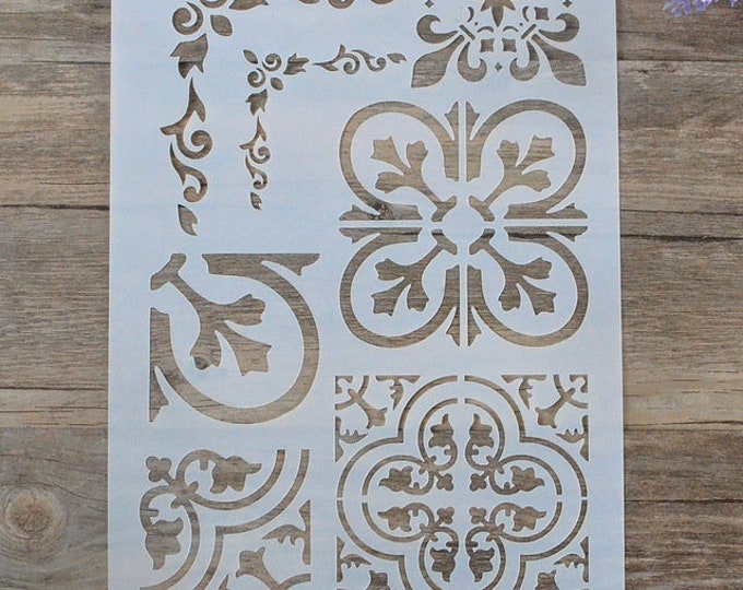 Welcome Template Stencil Open Shop Template Scrapbooking | Etsy