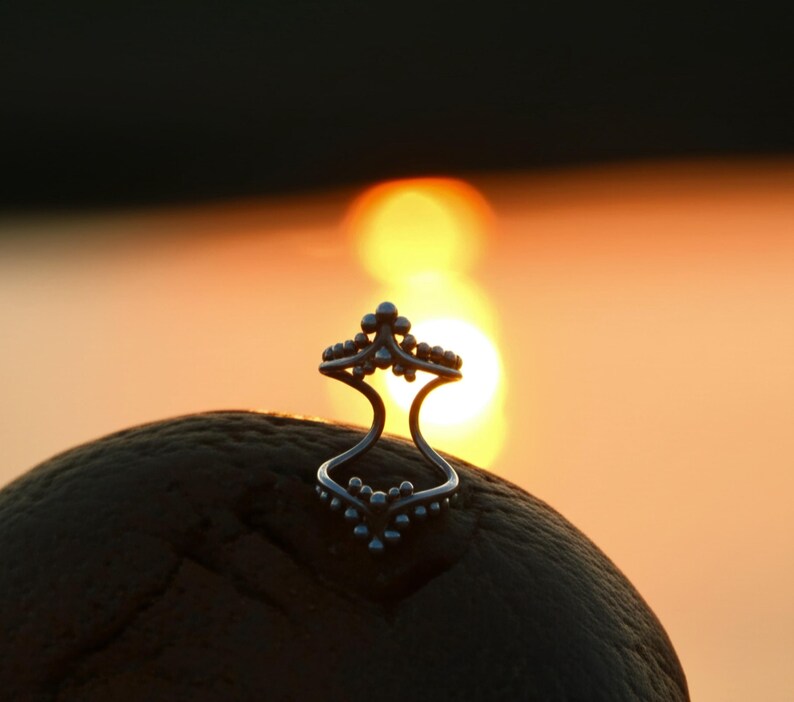 Handcrafted Brass Arthritis Ring: Adjustable Open Band Design - Etsy